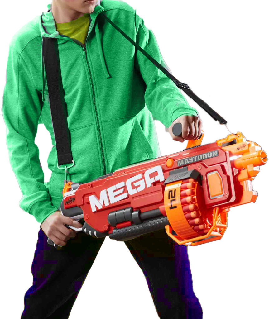 NERF Mega Mastodon - Apunta NERF y más