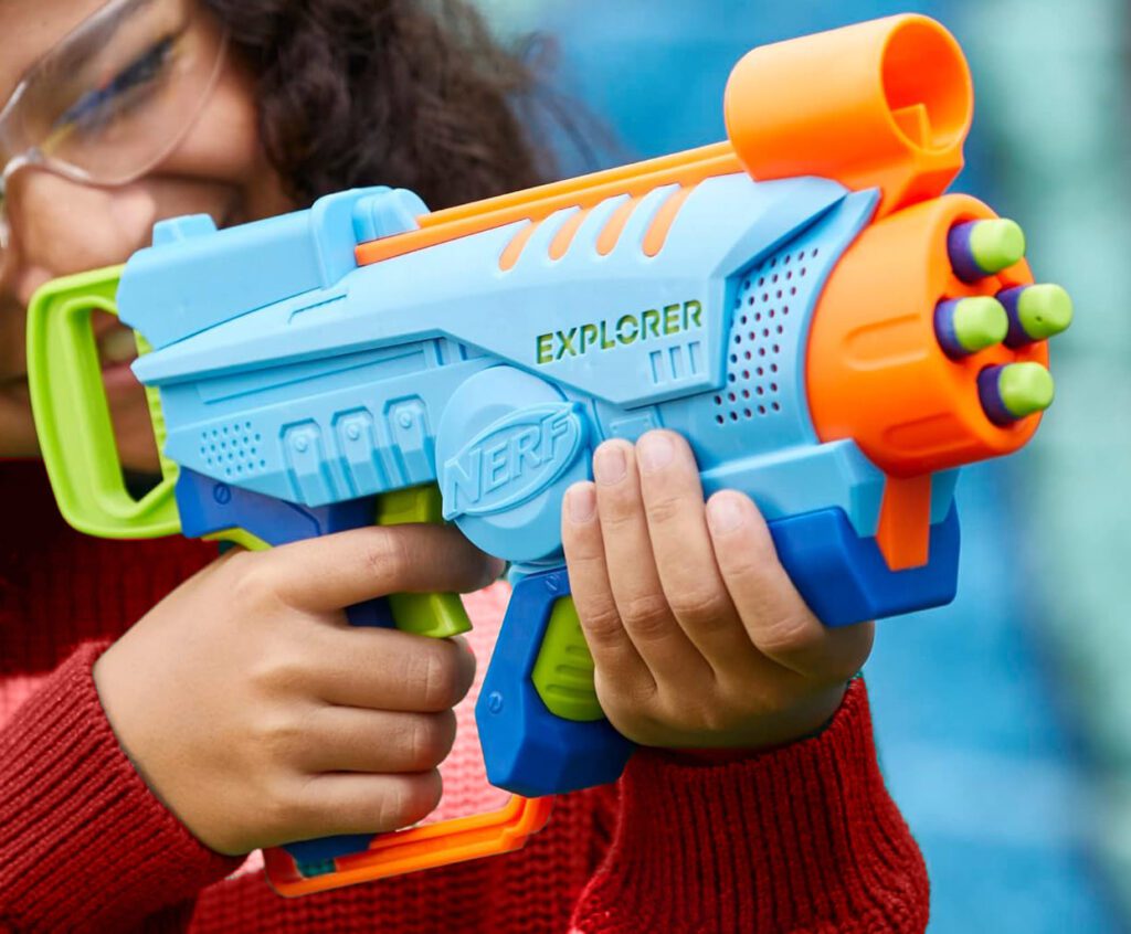 Nerf Elite Junior Explorer - Apunta NERF y más